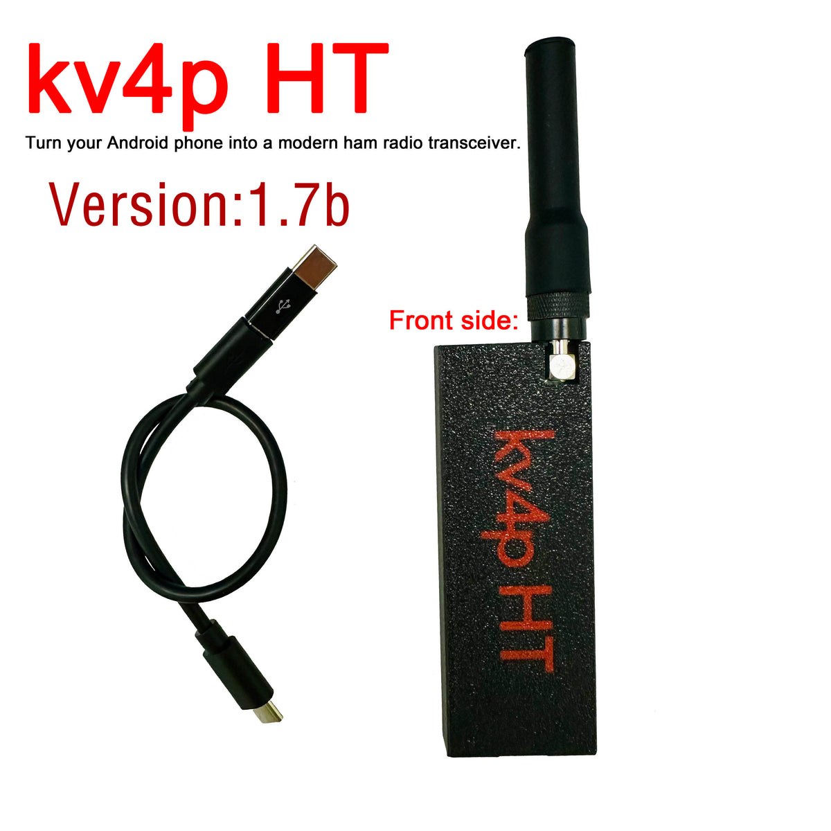 kv4p HT Turn your Android phone into a modern ham radio transceiver ki ...